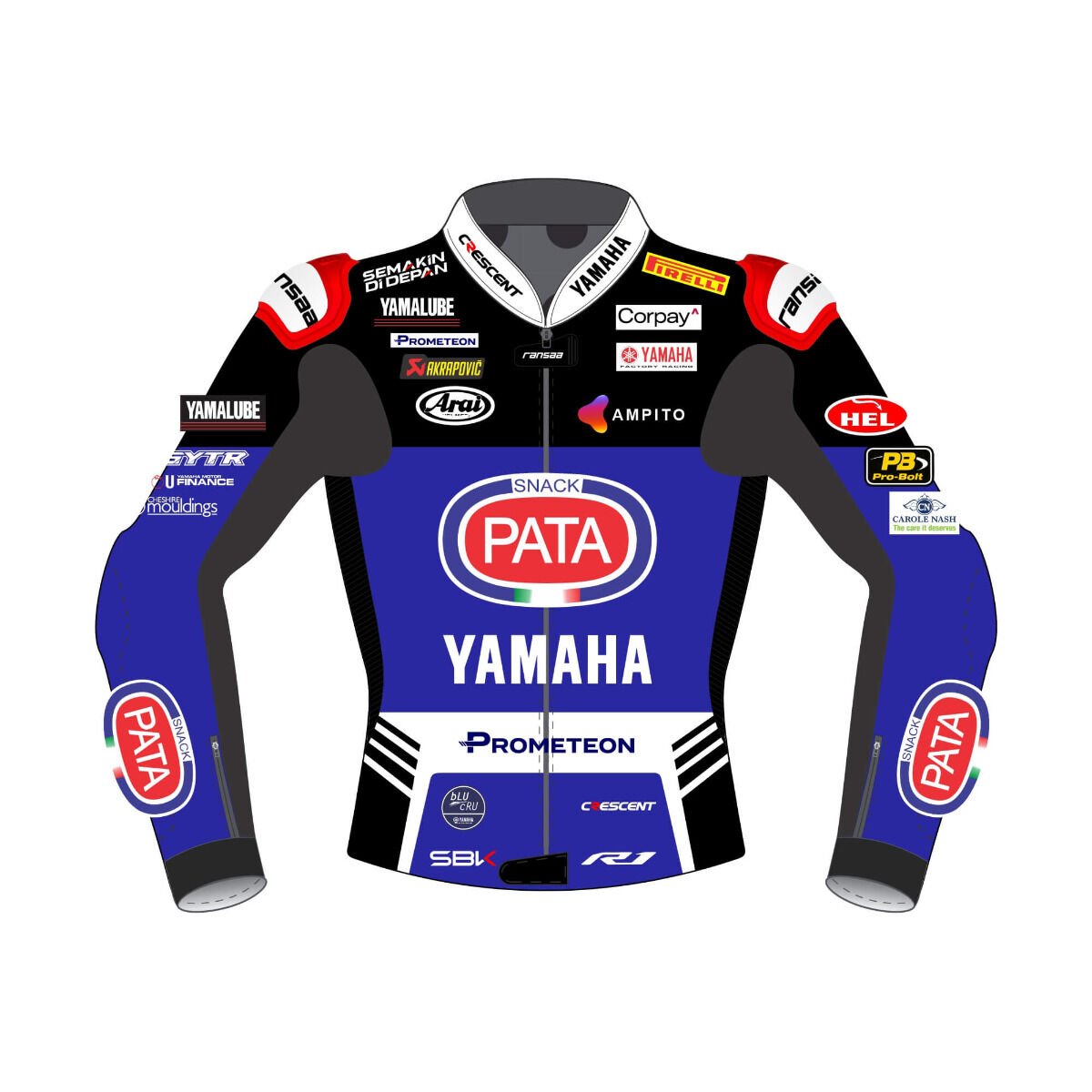 Yamaha 2024 Jonathan Rea SBK Racing Jacket - WSBK Style
